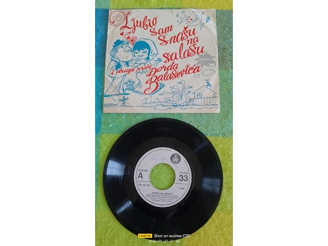 DJORDJE BALASEVIC 1978 - LJUBIO SAM SNASU NA SALASU