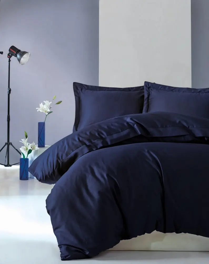 L'Essentiel Maison Satenska posteljina Elegant, 155x220cm, Teget