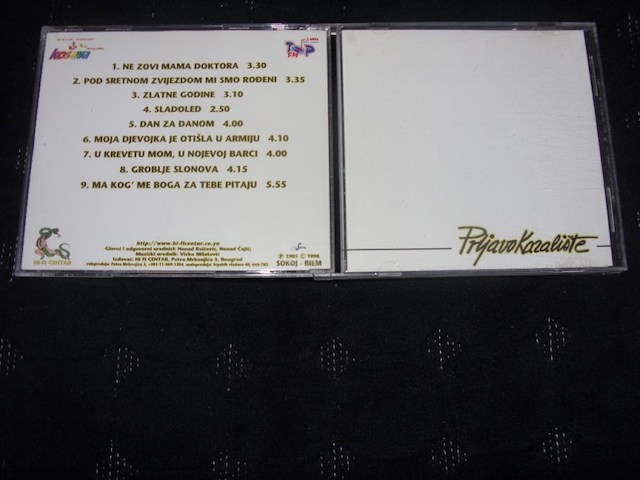 Prljavo Kazalište – Zlatne Godine CD Hi-Fi Centar 1998.