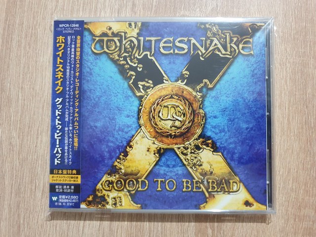 Whitesnake - Good To Be Bad (Japan CD)