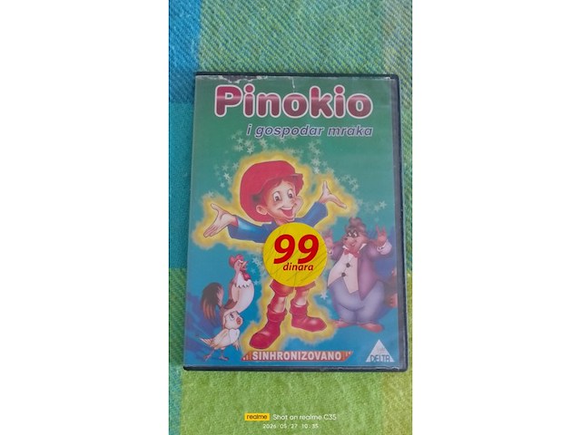 DVD CRTANI FILM - PINOKIO