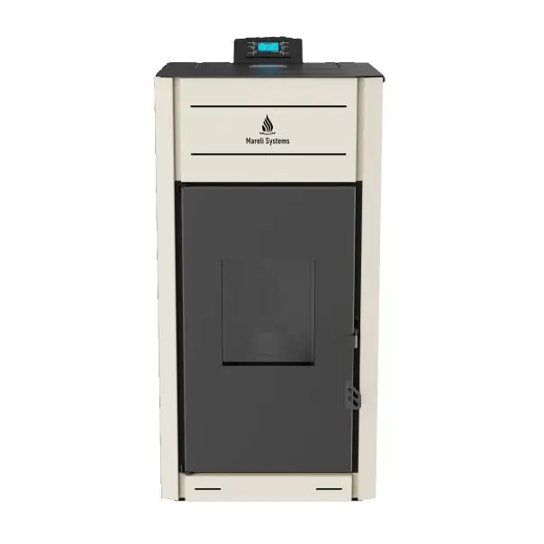 Mareli Kamin na pelet Uno 13 (1kW + 12kW), Krem