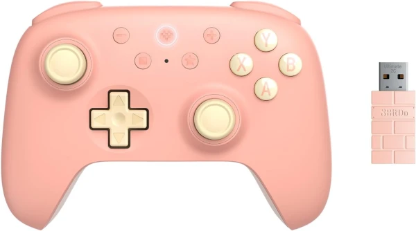 Bežični gamepad 8BitDo Ultimate 2C Windows/Android/TriMode/Hall Effect/Vibracija/typeC/Peach Edition