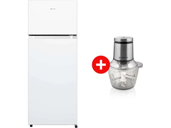 Gorenje Kombinovani frižider RF 4142 PW4 206 l + Gorenje Seckalica S 450 XE
