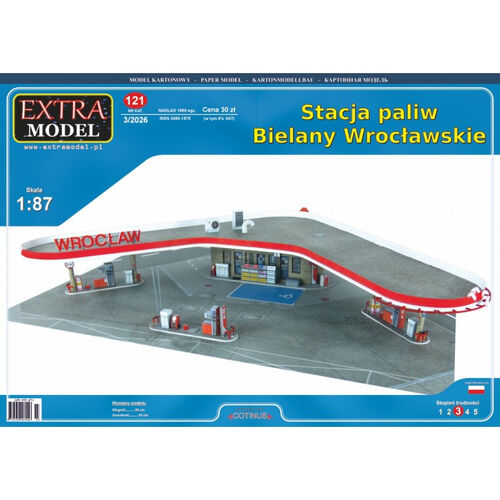 NEW! Extra Model 121 Stacja Paliw Bielany Wrocławskie