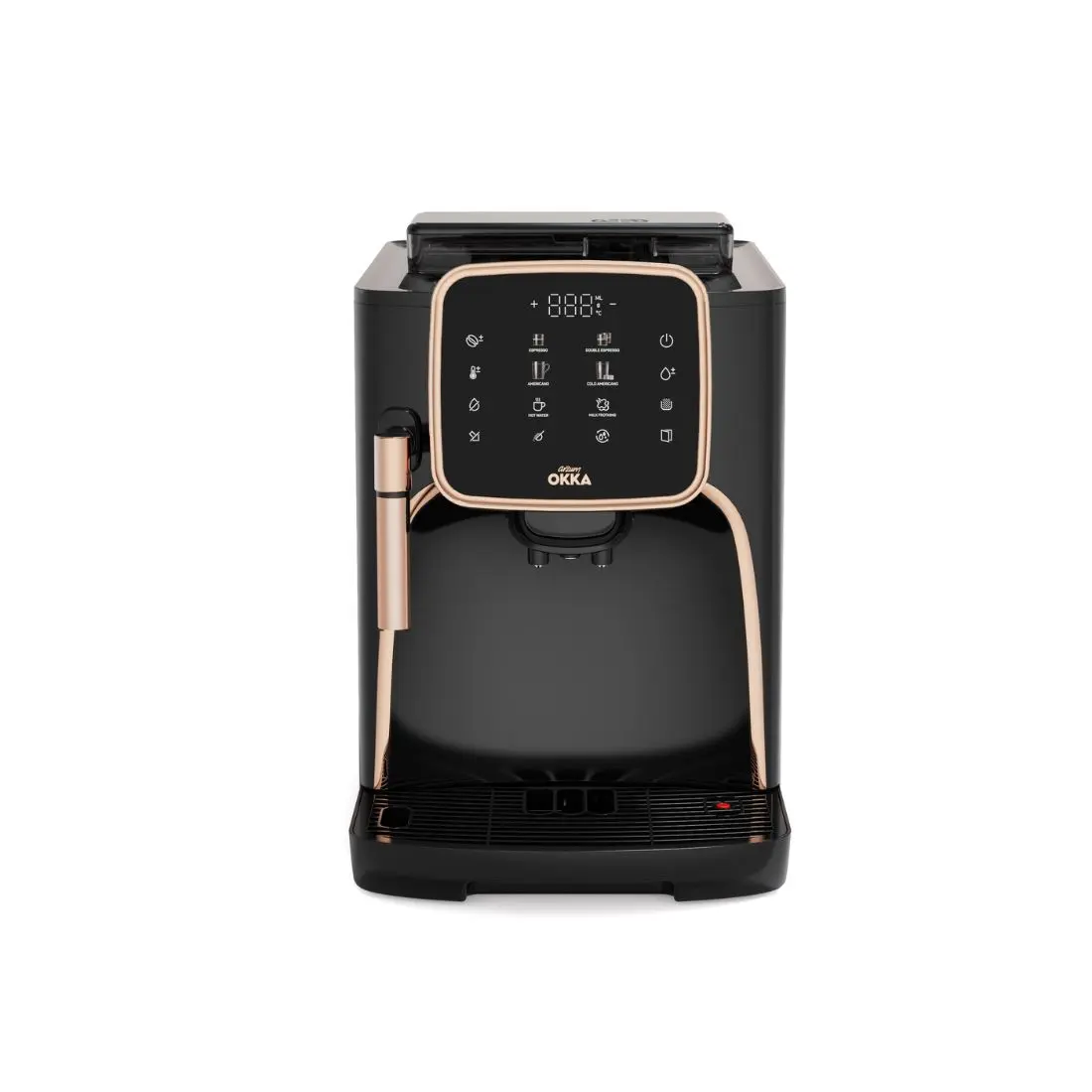 Arzum Okka Espresso aparat Pro OK0030-0400, Crno-barkarni