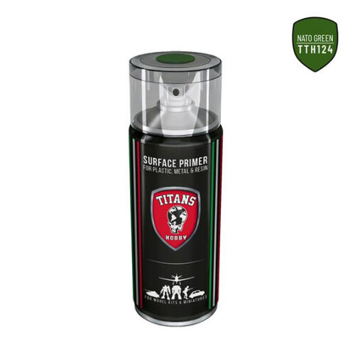 NEW! AMMO of Mig Jimenez A.MIG TTH124 NATO Green Matt Primer Spray (Titans Hobby)