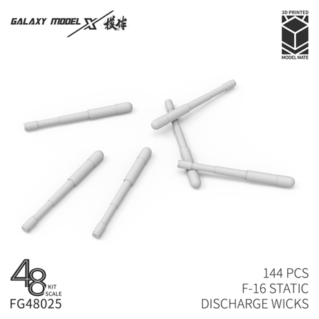 Galaxy-Model FG48025 Lockheed Martin F-16 - Static Discharger Wicks