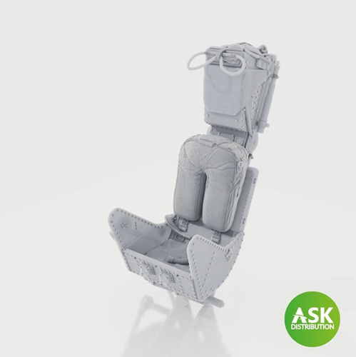 Art Scale Kit A32044 Gloster Meteor F.8 - Ejection Seat M.B Mk.2 WITHOUT Seat Belts, rec. (for Revell Kits / 3D-Printed)
