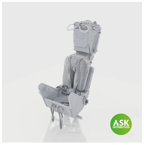 Art Scale Kit A48098 Gloster Meteor F.8 - M.B. Mk.2 Ejection Seat WITH Seat Belts, rec. (for Airfix Kits / 3D-Printed)