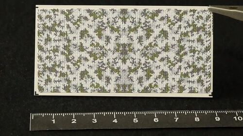 NEW! Metallic Details MDP72036 Universal Modern Camouflage Net (Barracuda-Type) WINTER - Flexible 3D Decal