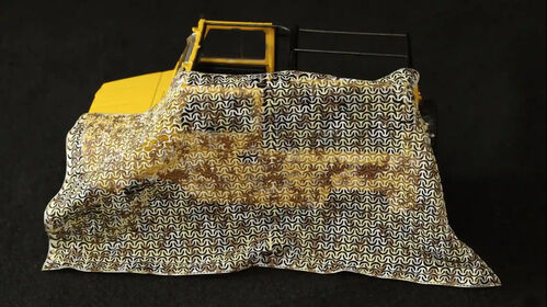 Metallic Details MDP35004 Universal Modern Camouflage Net (Barracuda-Type) AUTUMN - Flexible 3D Decal