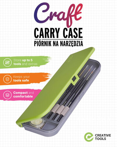 CreativeTools 025 Craft Carry Case (Zielony)