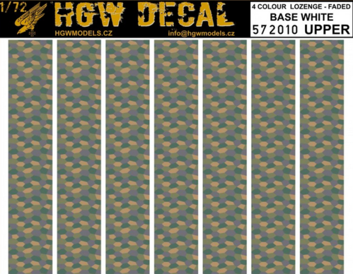 HGW Models 572010 4 Colour Lozenge Upper
