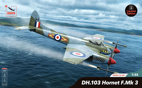 NEW! DB Model Kits Ltd 32001 de Havilland Hornet F. Mk.3