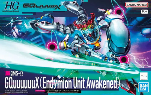 NEW! Bandai 72000 GQuuuuuuX Endymion Unit Awakened