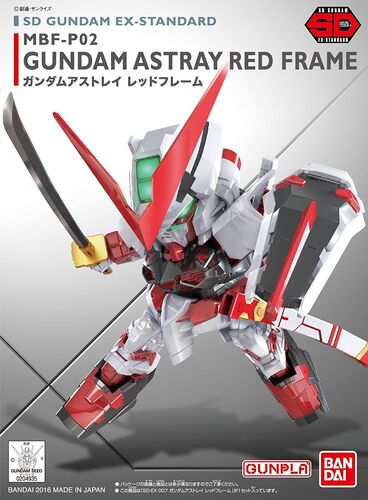 Bandai 65621 MBF-P02 Gundam Astray Red Frame
