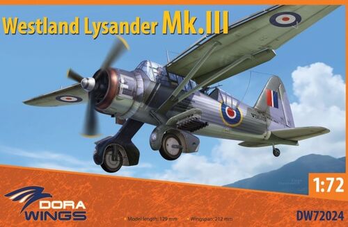 Dora Wings 72024 Westland Lysander Mk.III