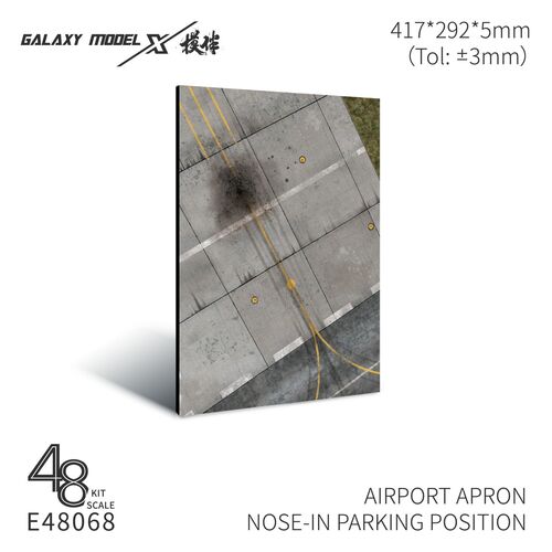 NEW! Galaxy-Model E48068 Airport Apron – Nose-In Parking Position