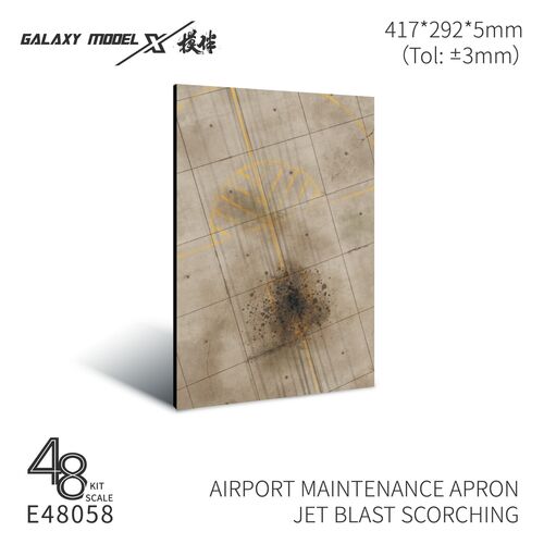 NEW! Galaxy-Model E48058 Airport Maintenance Apron – Jet Blast Scorching