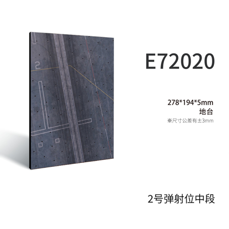 Galaxy-Model E72020 Aircraft Carrier Flight Deck – Catapult No.2 Middle Section Display Base
