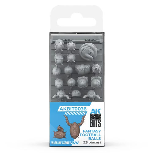 AK-Interactive AKBIT0036 Fantasy Football Balls (3D-Printed / 25 pcs)