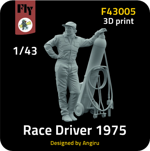 NEW! FLY F43005 Race Driver 1975 (3D-Printed)