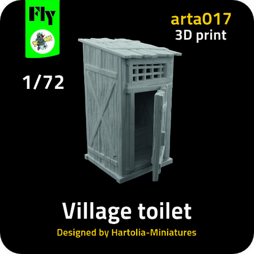 FLY ARTA017 Village Toilet (3D-Printed)