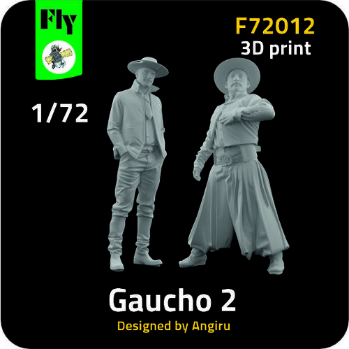FLY F72012 Gaucho No.2 (3D-Printed)