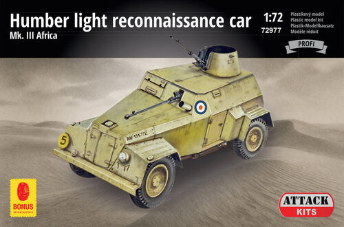 NEW! Attack 72977 Humber Mk.III - Light Reconnaissance Car in Africa