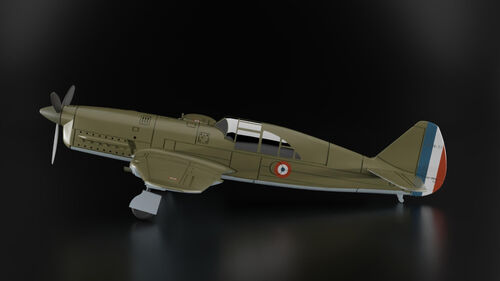 Metallic Details MDR14459 Caudron C.714 - 3D-Printed Model with Decals and PE-Parts