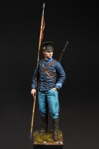 Vice 75 Miniatures 12006 Belgian WWI Lancer (1 Figure)
