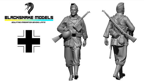 BlackSnake Model WER-01 German WWII Wehrmacht (1941) - Soldier No.1 (1 Figure)