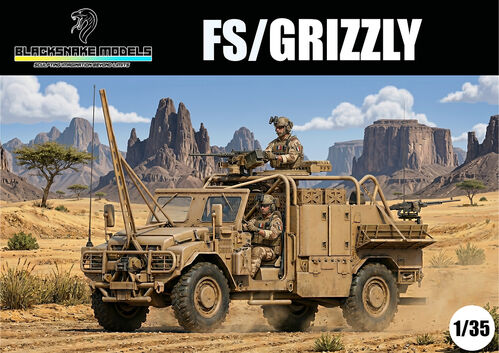 NEW! BlackSnake Model GRIZZLY Arquus Grizzly – French Modern Special Forces Armoured Vehicle