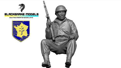 BlackSnake Model FFL-06 French WWII 2nd Armored Division (Leclerc Division) - General Leclerc’s Escort (Soldier No.6 / 1 Figure)