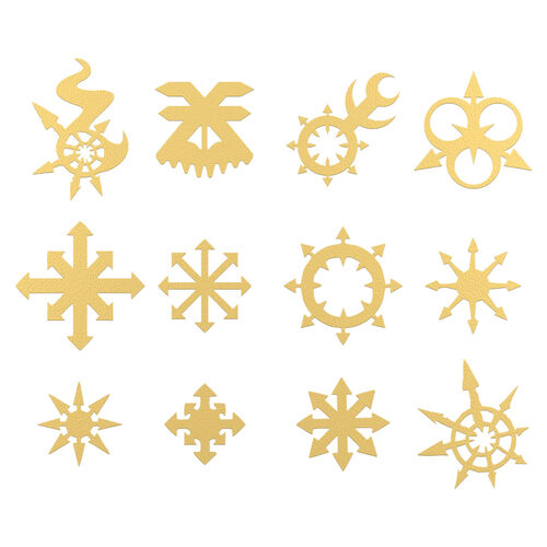 Green Stuff World 2110 Chaos Symbols (300 pcs)