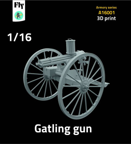 NEW! FLY A16001 Gatling Gun (3D-Printed)