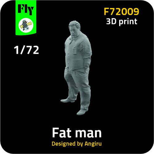 NEW! FLY F72009 Fat Man (1 Figure / 3D-Printed)