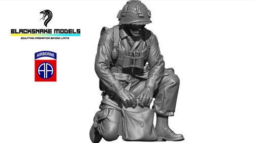 BlackSnake Model AB-82-01-16 US WWII 82nd Airborne Division - Soldier No.1 (1 Figure)