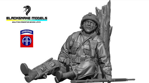 BlackSnake Model AB-82-02-16 US WWII 82nd Airborne Division - Soldier No.2 (1 Figure)