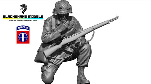 BlackSnake Model AB-82-05-16 US WWII 82nd Airborne Division - Soldier No.5 (1 Figure)