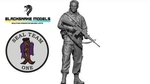 NEW! BlackSnake Model SEALS-V-04-16 “Hammer” Recon - SEAL Team One in Vietnam War / Soldier No.4 (1 Figure)