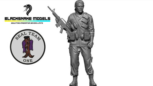 NEW! BlackSnake Model SEALS-V-05-16 “Razor” Point Man - SEAL Team One in Vietnam War / Soldier No.5 (1 Figure)