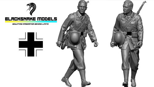 BlackSnake Model WER-10-16 German WWII Wehrmacht (1941) - Soldier No.10 (1 Figure)