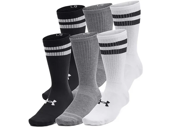 Under Armour Muške sportske čarape UA ESSENTIAL 6PK CREW