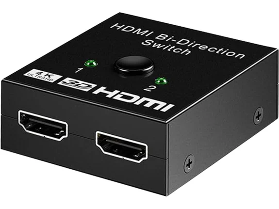 HDMI Switch 2 porta 4K