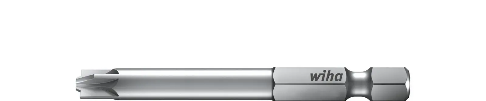 WIHA Bit Professional PlusMinus / Pozidriv 1/4", SL/PZ2 32497 srebrni