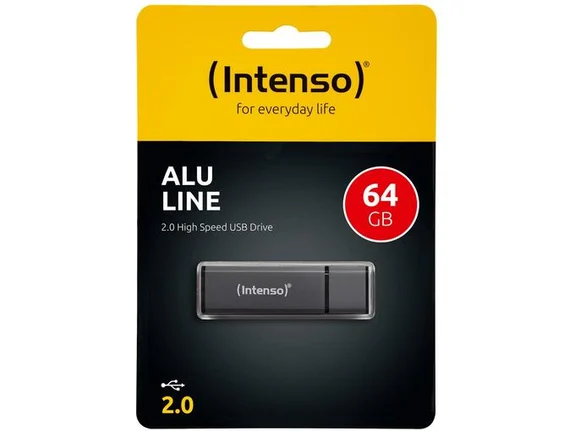 Intenso USB Disk 2.0-64GB/Alu-a