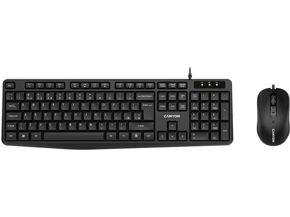 Canyon Tastatura i miš set SET-1 EN/AD