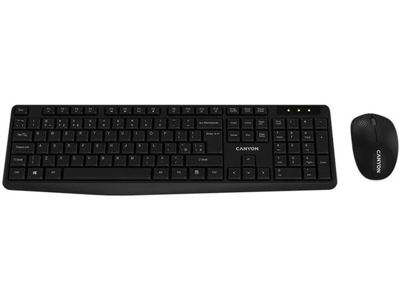 Canyon Tastatura i miš set SET-W01 Wireless